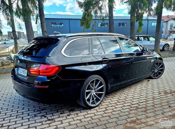 Melns BMW 520 2011 Radviliškis, ar dzinēja tilpumu 2.00 L un nobraukumu 383 tūkst. km par 5950 €, foto 6 vietnē AUTOMOTO.COM.LV