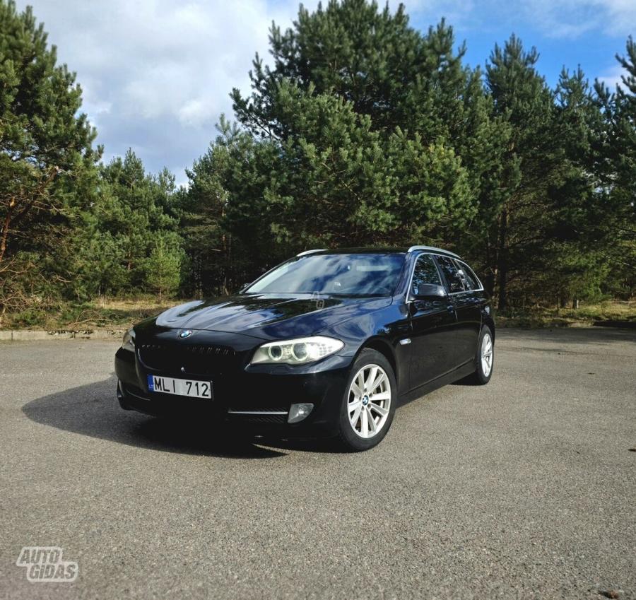 Melns BMW 520 2011 Klaipėda, ar dzinēja tilpumu 2.00 L un nobraukumu 255 tūkst. km par 6999 €, foto 3 vietnē AUTOMOTO.COM.LV