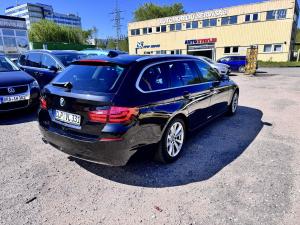 Black BMW 520 2011 in Vilnius, with an engine capacity of 2.00 L and mileage of 277 thousand km for 7999 €, photo 6 on AUTOMOTO.COM.LV
