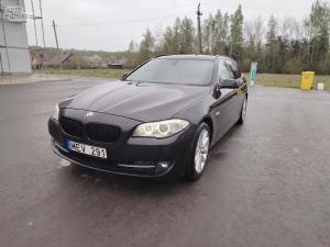 Черный БМВ 520 2011 в Науйойи-Акмяне, объемом двигателя 2.00 л и пробегом 270 тыс. км за 6999 €, фото  на AUTOMOTO.COM.LV