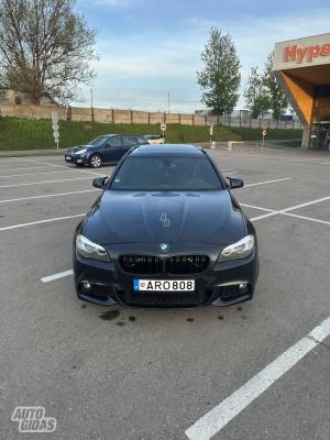 Black BMW 520 2011 in Siauliai, with an engine capacity of 2.00 L and mileage of 218 thousand km for 7750 €, photo  on AUTOMOTO.COM.LV