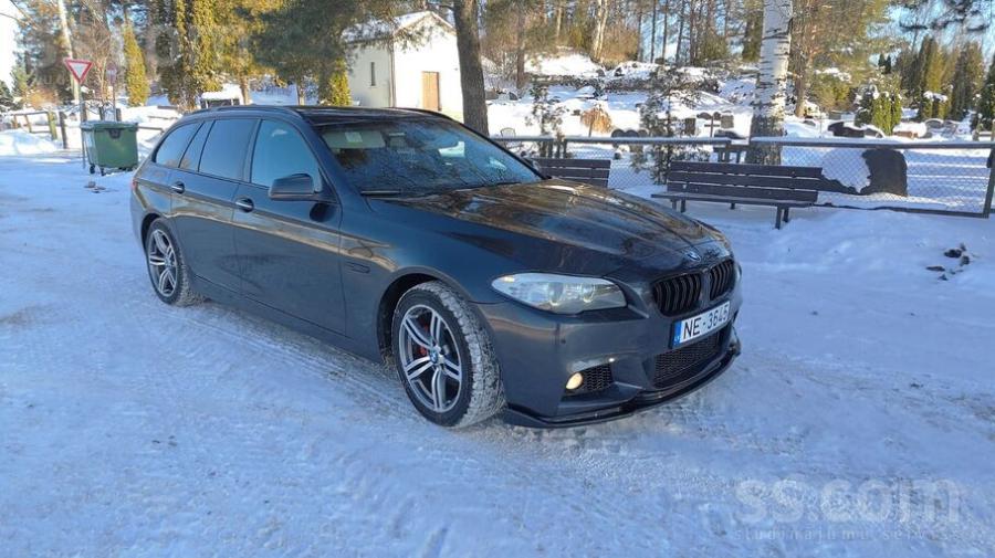 Черный БМВ 520 2011 в Балви, объемом двигателя 2.00 л и пробегом 362 тыс. км за 6200 €, фото 3 на AUTOMOTO.COM.LV