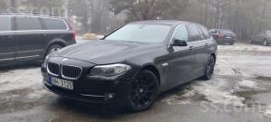 Black BMW 520 2011 in Talsi, with an engine capacity of 2.00 L and mileage of 268 thousand km for 8300 €, photo  on AUTOMOTO.COM.LV