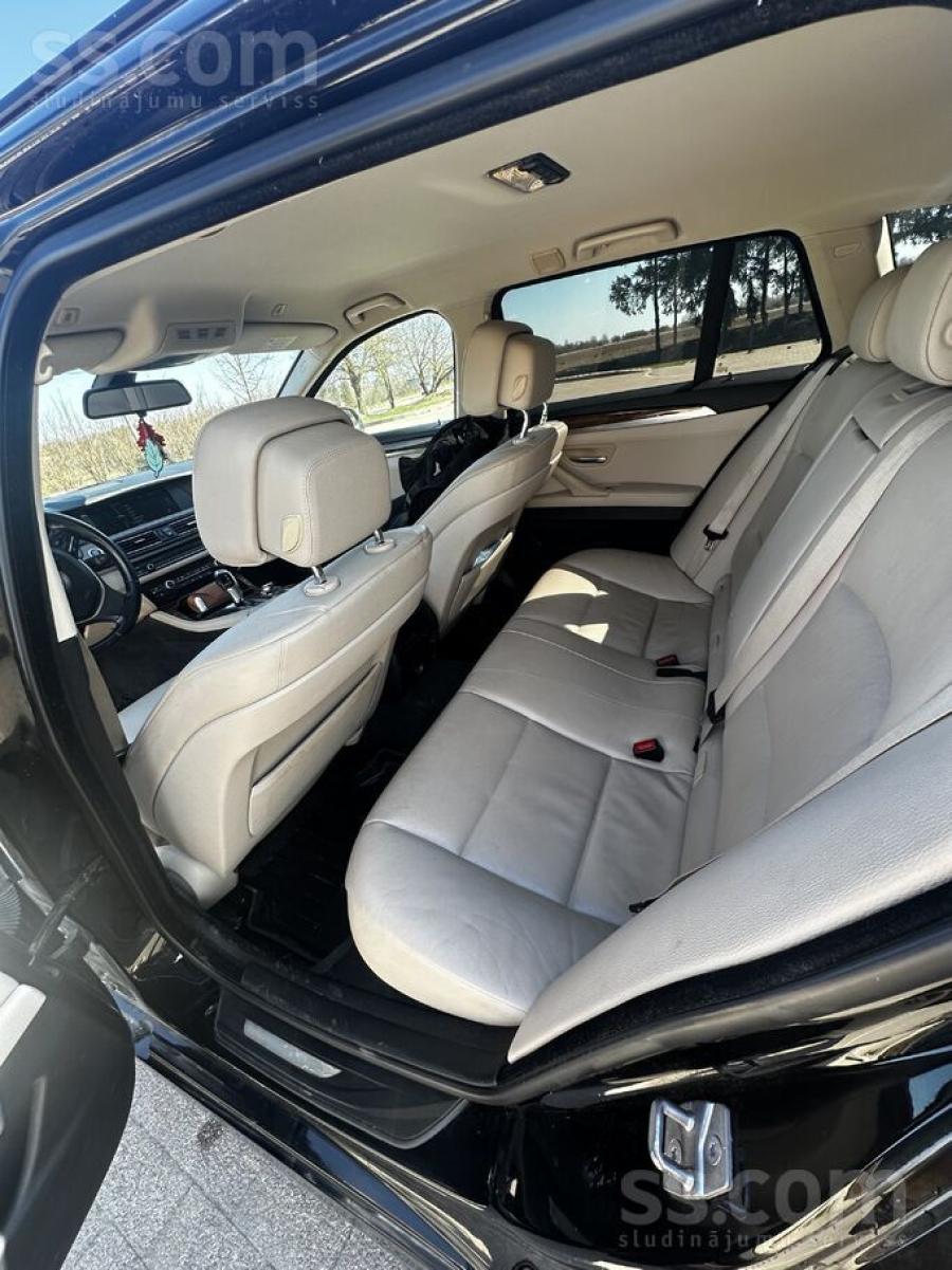 Melns BMW 520 2011 Saldus, ar dzinēja tilpumu 2.00 L un nobraukumu 291 tūkst. km par 8500 €, foto 6 vietnē AUTOMOTO.COM.LV