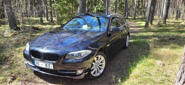 Melns BMW 520 2011 Rīga, ar dzinēja tilpumu 2.00 L un nobraukumu 415 tūkst. km par 5000 €, foto 1 vietnē AUTOMOTO.COM.LV