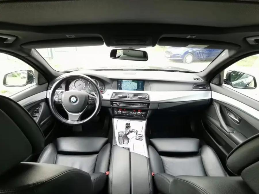 Melns BMW 520 2011 Kuldīga, ar dzinēja tilpumu 2.00 L un nobraukumu 271 tūkst. km par 10400 €, foto 6 vietnē AUTOMOTO.COM.LV