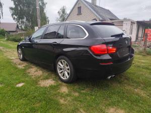 Black BMW 520 2011 in Silute, with an engine capacity of 2.00 L and mileage of 419 thousand km for 3500 €, photo 4 on AUTOMOTO.COM.LV