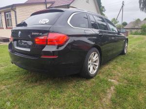 Black BMW 520 2011 in Silute, with an engine capacity of 2.00 L and mileage of 419 thousand km for 3500 €, photo 5 on AUTOMOTO.COM.LV
