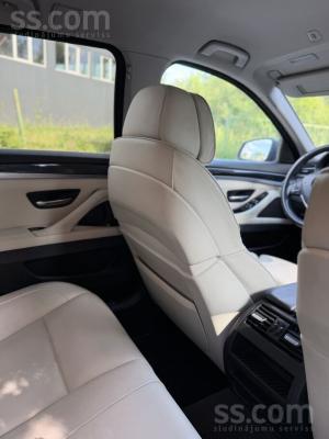 Melns BMW 520 2011 Daugavpils, ar dzinēja tilpumu 2.00 L un nobraukumu 308 tūkst. km par 7800 €, foto 12 vietnē AUTOMOTO.COM.LV