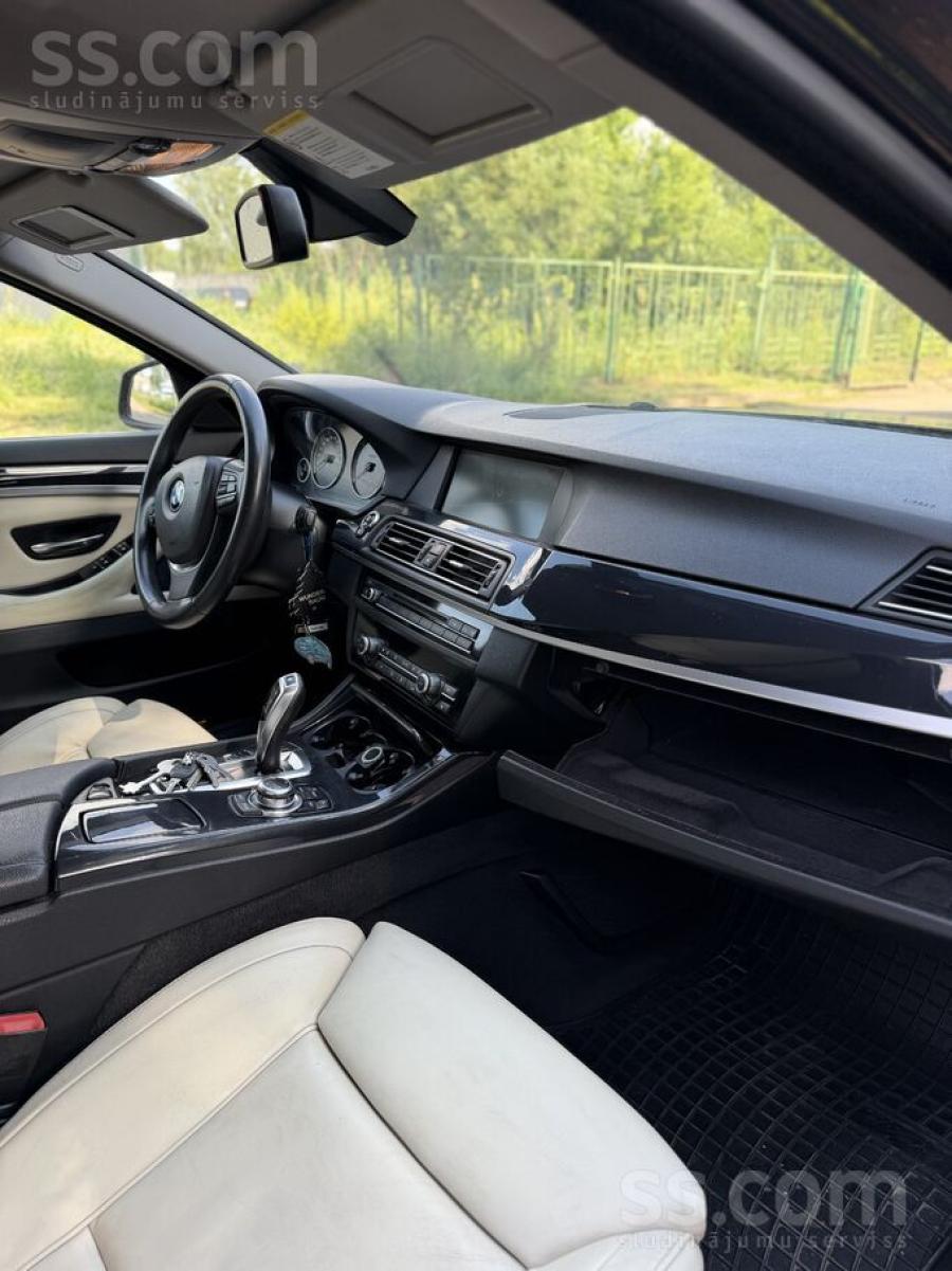 Melns BMW 520 2011 Daugavpils, ar dzinēja tilpumu 2.00 L un nobraukumu 308 tūkst. km par 7800 €, foto 15 vietnē AUTOMOTO.COM.LV