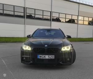 Black BMW 520 2011 in Kaunas, with an engine capacity of 2.00 L and mileage of 326 thousand km for 11000 €, photo 3 on AUTOMOTO.COM.LV