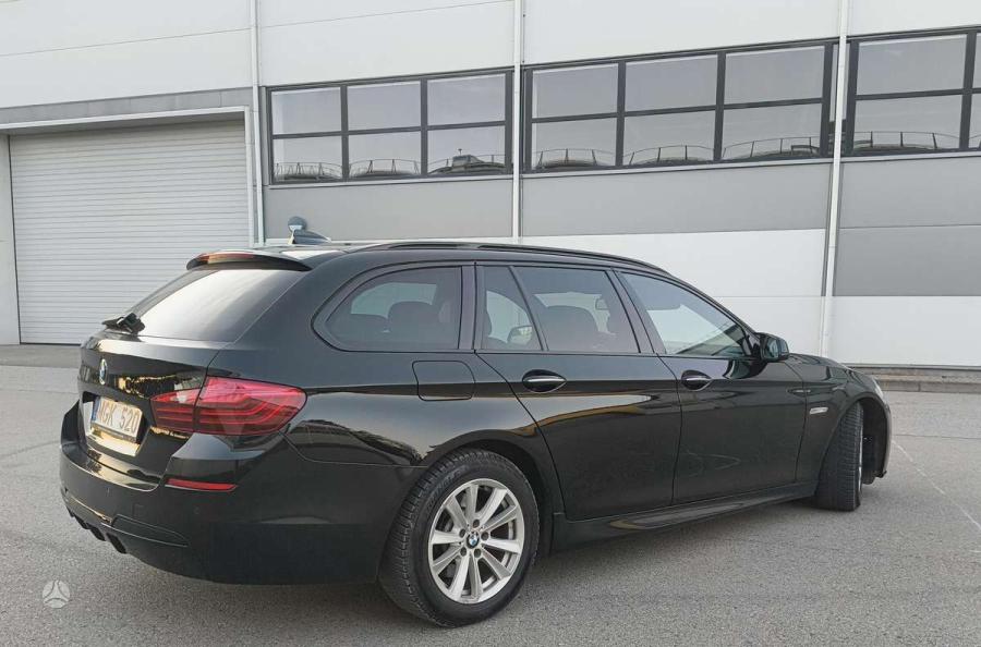 Black BMW 520 2011 in Kaunas, with an engine capacity of 2.00 L and mileage of 326 thousand km for 11000 €, photo 9 on AUTOMOTO.COM.LV