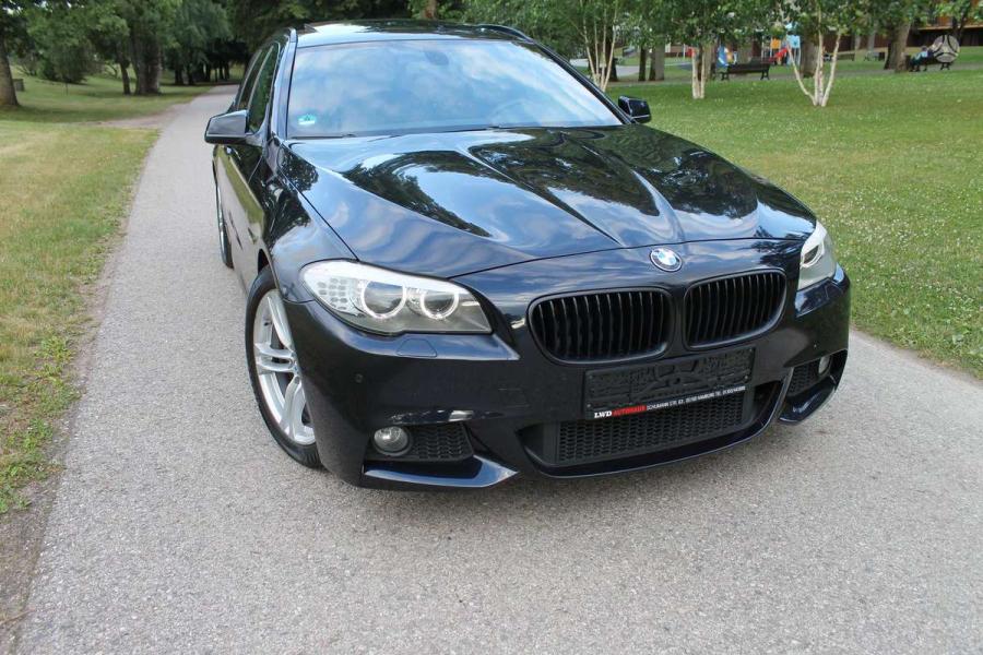 Черный БМВ 520 2011 в Бирштонас, объемом двигателя 2.00 л и пробегом 273 тыс. км за 7450 €, фото 1 на AUTOMOTO.COM.LV