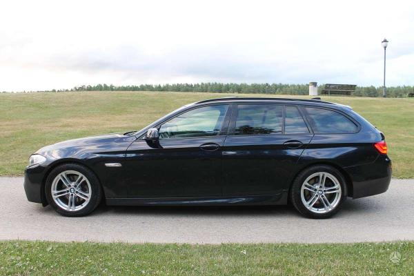 Black BMW 520 2011 in Birstonas, with an engine capacity of 2.00 L and mileage of 273 thousand km for 7450 €, photo 5 on AUTOMOTO.COM.LV