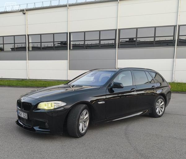 Black BMW 520 2011 in Kaunas, with an engine capacity of 2.00 L and mileage of 326 thousand km for 11000 €, photo 3 on AUTOMOTO.COM.LV