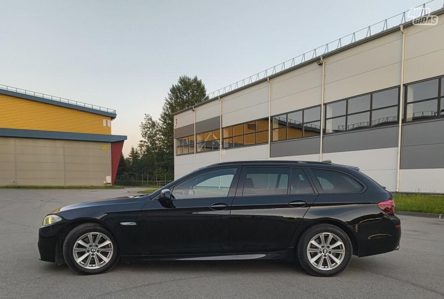 Melns BMW 520 2011 Kauņa, ar dzinēja tilpumu 2.00 L un nobraukumu 326 tūkst. km par 11000 €, foto 5 vietnē AUTOMOTO.COM.LV