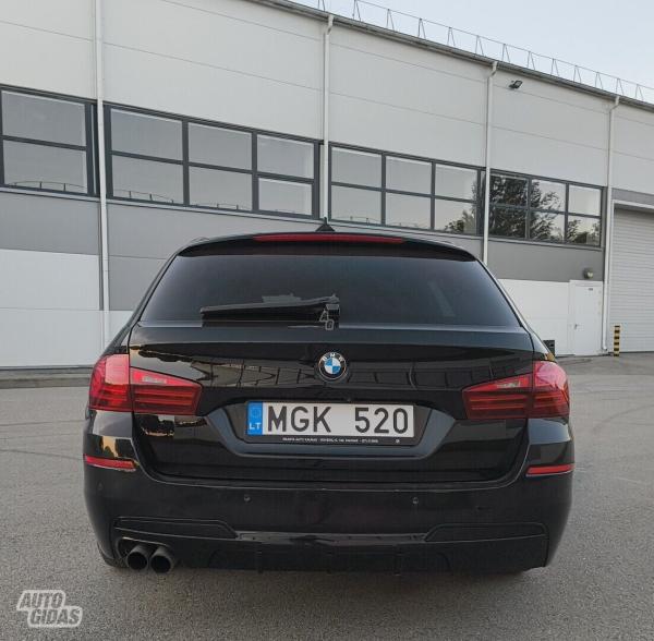 Black BMW 520 2011 in Kaunas, with an engine capacity of 2.00 L and mileage of 326 thousand km for 11000 €, photo 6 on AUTOMOTO.COM.LV