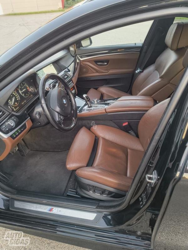Black BMW 520 2011 in Kaunas, with an engine capacity of 2.00 L and mileage of 326 thousand km for 11000 €, photo 9 on AUTOMOTO.COM.LV