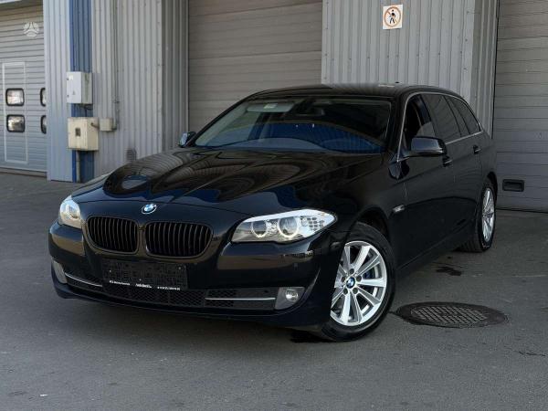 Black BMW 520 2011 in Kretinga, with an engine capacity of 2.00 L and mileage of 352 thousand km for 7800 €, photo 3 on AUTOMOTO.COM.LV