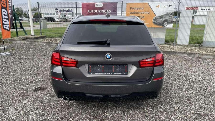 Black BMW 520 2011 in Marijampole, with an engine capacity of 2.00 L and mileage of 327 thousand km for 9900 €, photo 10 on AUTOMOTO.COM.LV