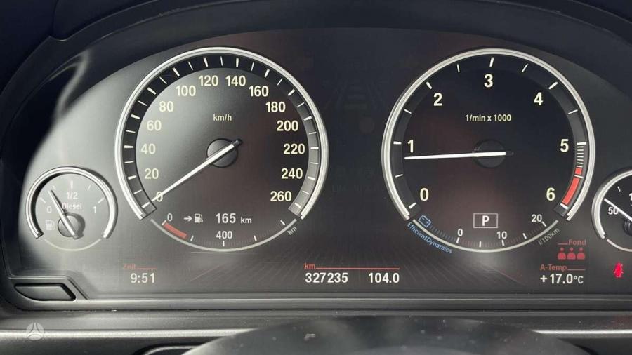 Black BMW 520 2011 in Marijampole, with an engine capacity of 2.00 L and mileage of 327 thousand km for 9900 €, photo 29 on AUTOMOTO.COM.LV