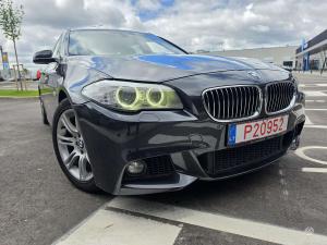 Black BMW 520 2011 in Kaunas, with an engine capacity of 2.00 L and mileage of 289 thousand km for 7888 €, photo 38 on AUTOMOTO.COM.LV