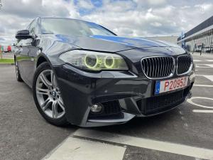 Black BMW 520 2011 in Kaunas, with an engine capacity of 2.00 L and mileage of 289 thousand km for 7888 €, photo 39 on AUTOMOTO.COM.LV