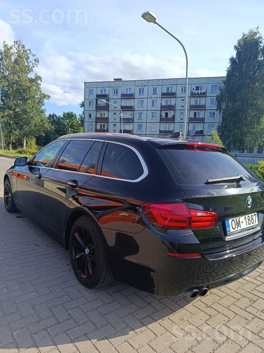 Melns BMW 520 2011 Rīga, ar dzinēja tilpumu 2.00 L un nobraukumu 340 tūkst. km par 5650 €, foto 6 vietnē AUTOMOTO.COM.LV