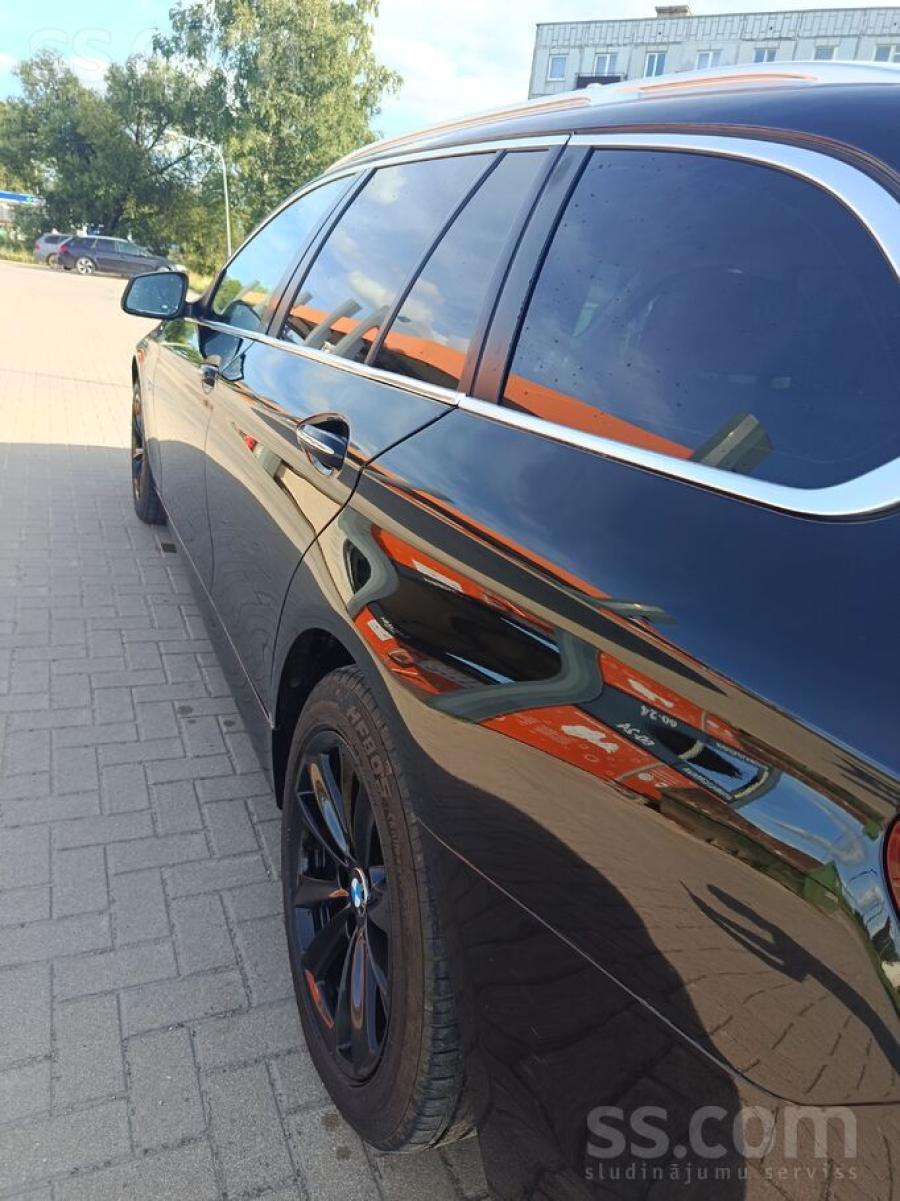 Melns BMW 520 2011 Rīga, ar dzinēja tilpumu 2.00 L un nobraukumu 340 tūkst. km par 5650 €, foto 7 vietnē AUTOMOTO.COM.LV
