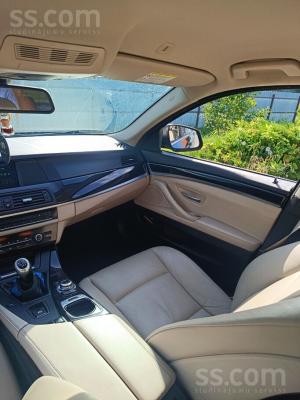 Melns BMW 520 2011 Rīga, ar dzinēja tilpumu 2.00 L un nobraukumu 340 tūkst. km par 5650 €, foto 12 vietnē AUTOMOTO.COM.LV