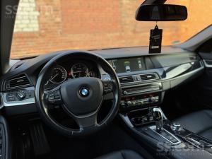 Black BMW 520 2011 in Cesis, with an engine capacity of 2.00 L and mileage of 280 thousand km for 8250 €, photo 11 on AUTOMOTO.COM.LV
