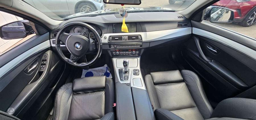 Melns BMW 520 2011 Kauņa, ar dzinēja tilpumu 2.00 L un nobraukumu 262 tūkst. km par 8950 €, foto 7 vietnē AUTOMOTO.COM.LV