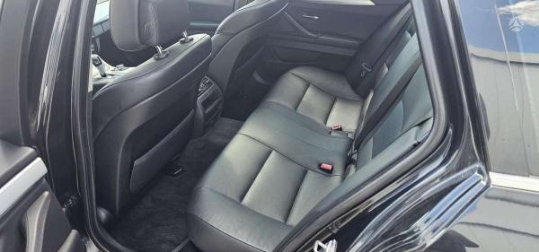 Black BMW 520 2011 in Kaunas, with an engine capacity of 2.00 L and mileage of 262 thousand km for 8950 €, photo 8 on AUTOMOTO.COM.LV