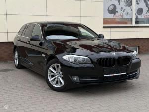 Melns BMW 520 2011 Kretinga, ar dzinēja tilpumu 2.00 L un nobraukumu 352 tūkst. km par 7800 €, foto  vietnē AUTOMOTO.COM.LV