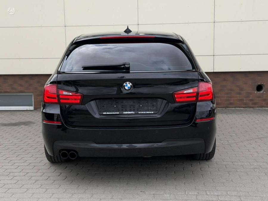 Black BMW 520 2011 in Kretinga, with an engine capacity of 2.00 L and mileage of 352 thousand km for 7800 €, photo 10 on AUTOMOTO.COM.LV