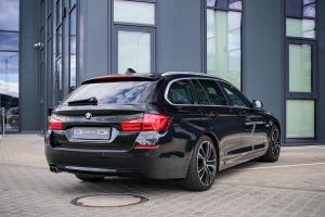 Black BMW 520 2011 in Kaunas, with an engine capacity of 2.00 L and mileage of 284 thousand km for 7550 €, photo 10 on AUTOMOTO.COM.LV