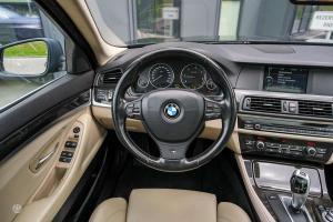 Black BMW 520 2011 in Kaunas, with an engine capacity of 2.00 L and mileage of 284 thousand km for 7550 €, photo 17 on AUTOMOTO.COM.LV