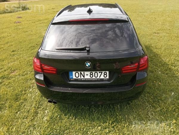 Black BMW 520 2011 in Riga, with an engine capacity of 2.00 L and mileage of 334 thousand km for 6200 €, photo 6 on AUTOMOTO.COM.LV