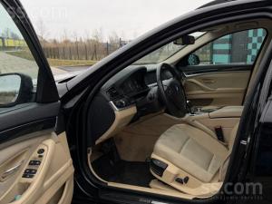 Black BMW 520 2011 in Riga, with an engine capacity of 2.00 L and mileage of 360 thousand km for 5499 €, photo 9 on AUTOMOTO.COM.LV