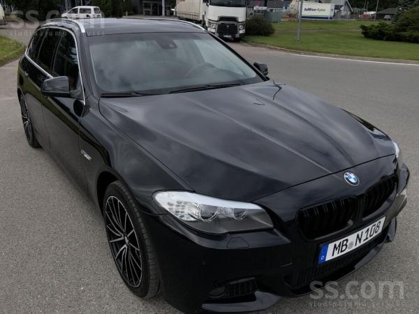 Melns BMW 520 2011 Cēsis, ar dzinēja tilpumu 2.00 L un nobraukumu 0 tūkst. km par 8500 €, foto 4 vietnē AUTOMOTO.COM.LV