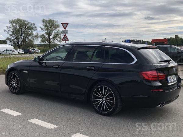 Melns BMW 520 2011 Cēsis, ar dzinēja tilpumu 2.00 L un nobraukumu 0 tūkst. km par 8500 €, foto 6 vietnē AUTOMOTO.COM.LV