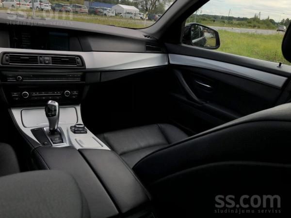 Melns BMW 520 2011 Cēsis, ar dzinēja tilpumu 2.00 L un nobraukumu 0 tūkst. km par 8500 €, foto 8 vietnē AUTOMOTO.COM.LV