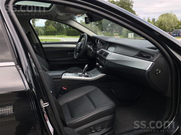 Melns BMW 520 2011 Cēsis, ar dzinēja tilpumu 2.00 L un nobraukumu 0 tūkst. km par 8500 €, foto 10 vietnē AUTOMOTO.COM.LV