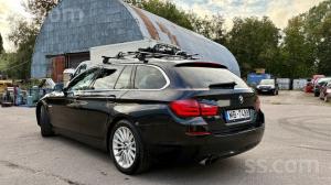 Black BMW 520 2011 in Riga, with an engine capacity of 2.00 L and mileage of 413 thousand km for 5250 €, photo 3 on AUTOMOTO.COM.LV