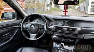 Black BMW 520 2011 in Riga, with an engine capacity of 2.00 L and mileage of 413 thousand km for 5250 €, photo 11 on AUTOMOTO.COM.LV