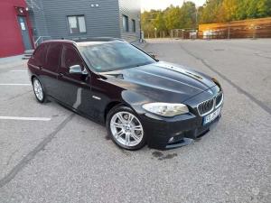 Black BMW 520 2011 in Kaunas, with an engine capacity of 2.00 L and mileage of 341 thousand km for 7999 €, photo 1 on AUTOMOTO.COM.LV