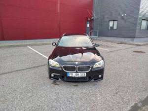 Black BMW 520 2011 in Kaunas, with an engine capacity of 2.00 L and mileage of 341 thousand km for 7999 €, photo 3 on AUTOMOTO.COM.LV