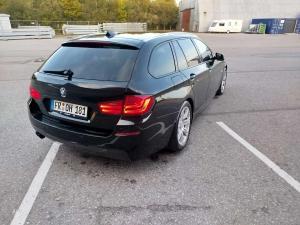 Black BMW 520 2011 in Kaunas, with an engine capacity of 2.00 L and mileage of 341 thousand km for 7999 €, photo 5 on AUTOMOTO.COM.LV