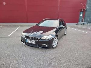 Black BMW 520 2011 in Kaunas, with an engine capacity of 2.00 L and mileage of 341 thousand km for 7999 €, photo 8 on AUTOMOTO.COM.LV