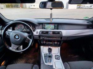 Black BMW 520 2011 in Kaunas, with an engine capacity of 2.00 L and mileage of 341 thousand km for 7999 €, photo 10 on AUTOMOTO.COM.LV